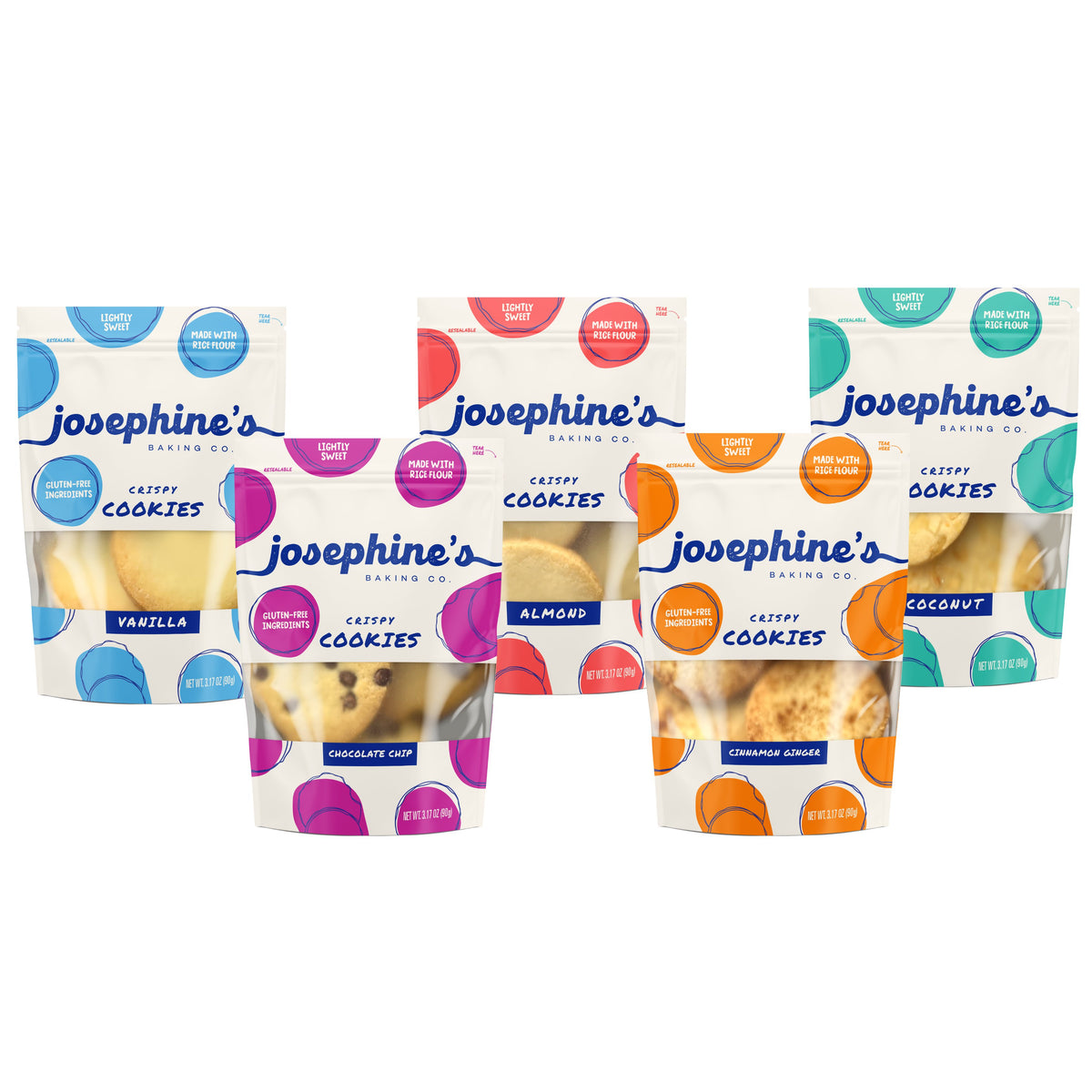Multi-Portion Resealable Bags (3.17 oz) – JosephinesBakingCo